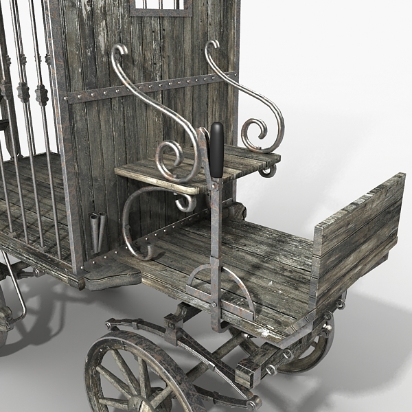 prisoner carriage 3d max