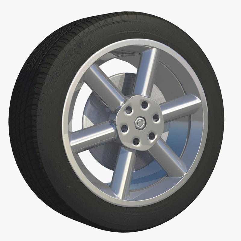 3ds max wheel rim
