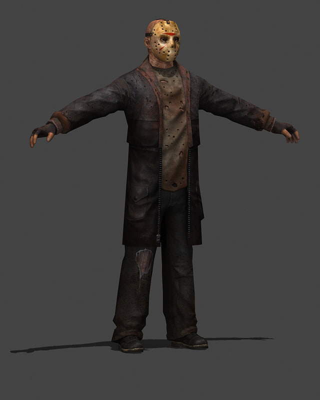3ds max character jason voorhees