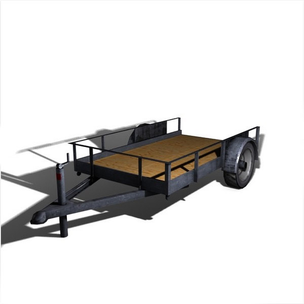 trailer utility 3d model