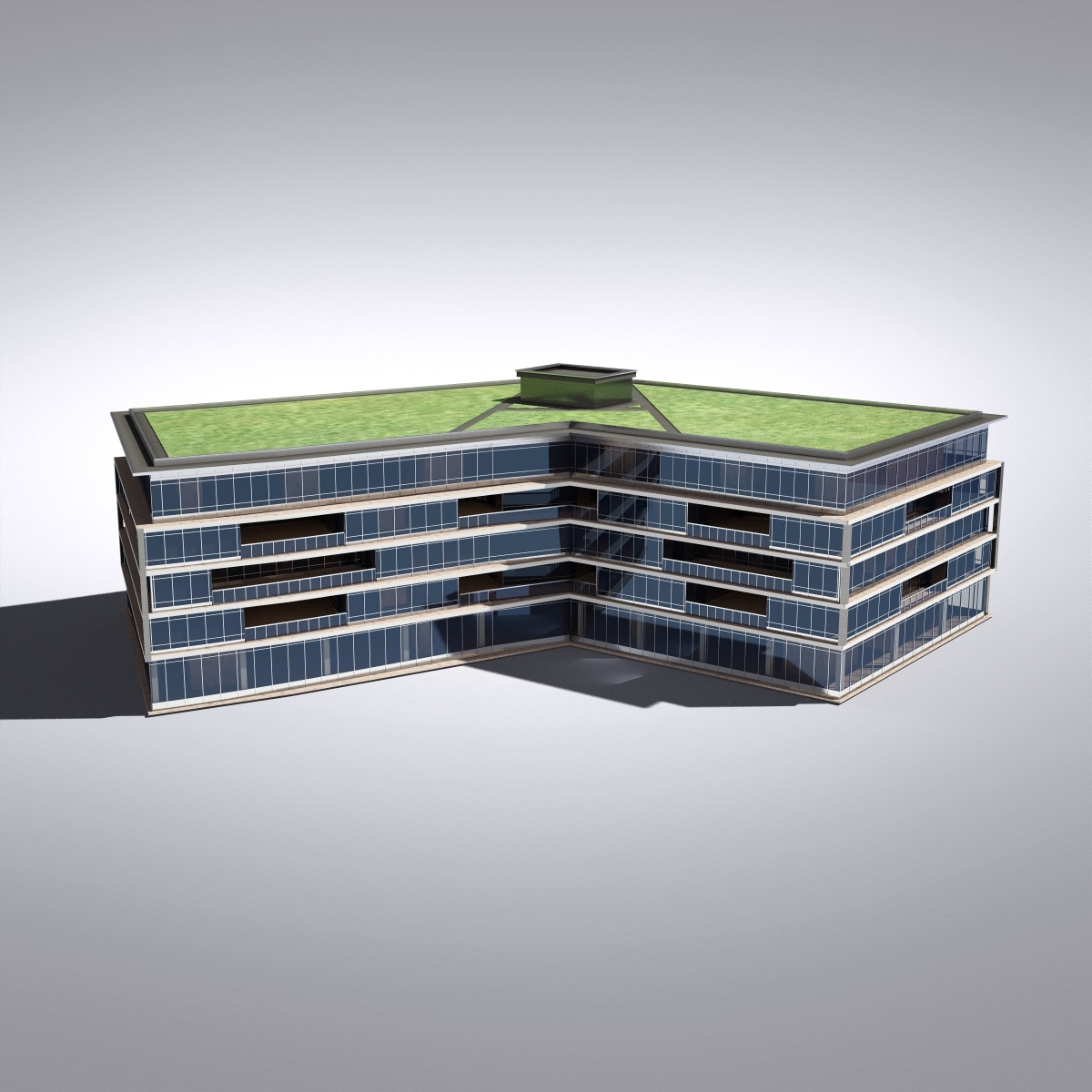 modern generic building max