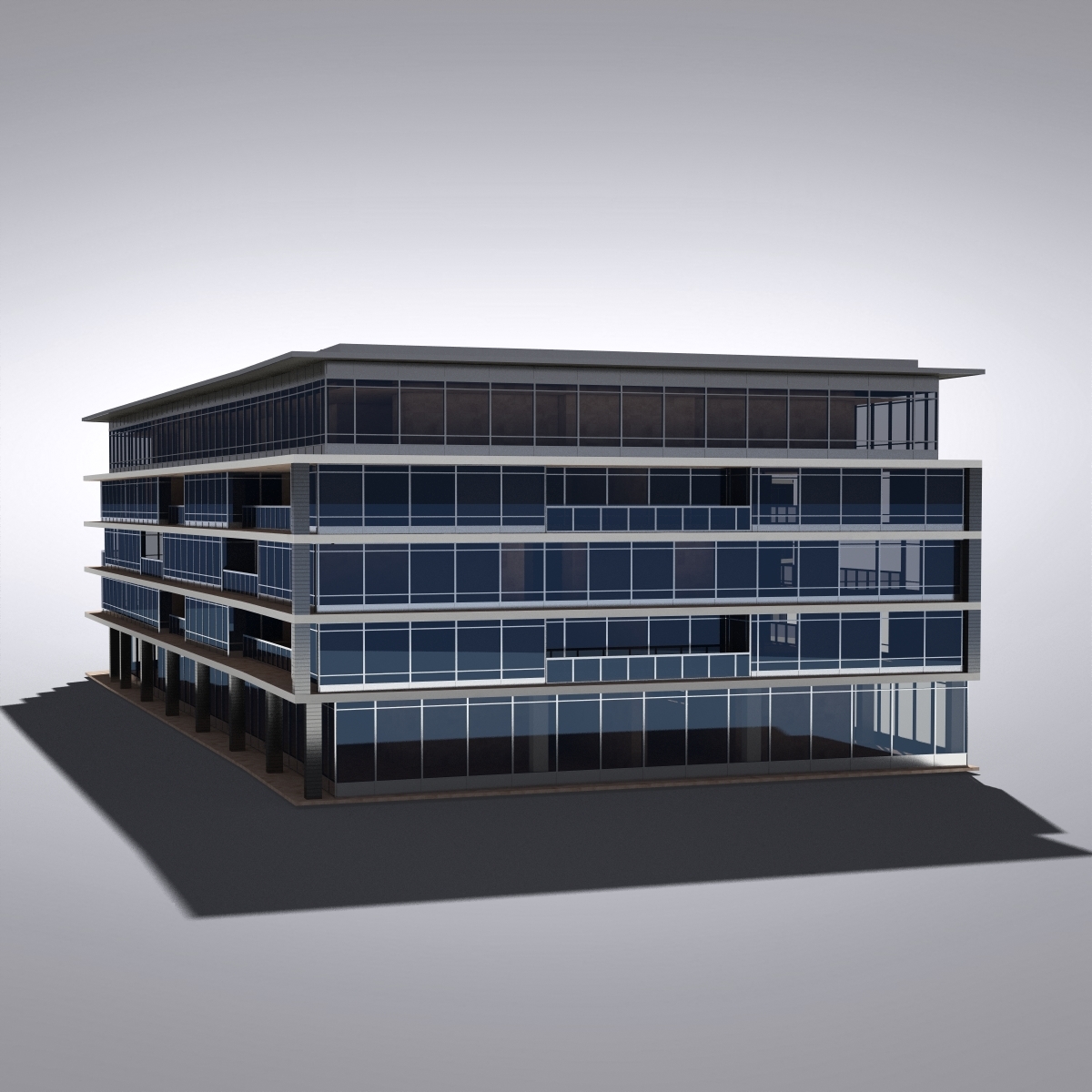 modern generic building max