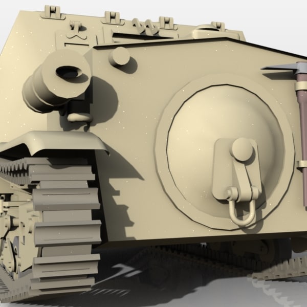 l3 33 tank 3d max