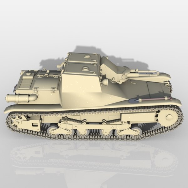 l3 33 tank 3d max
