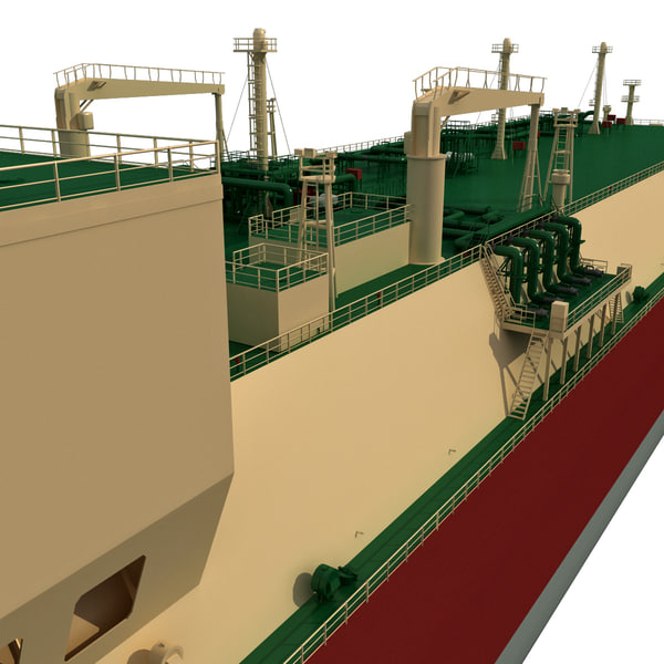3d tankers set lng model