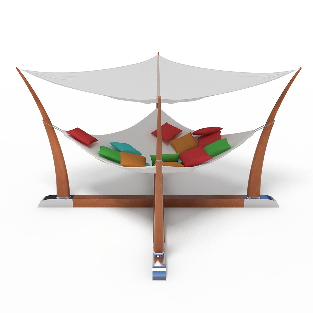 hammock 3d model