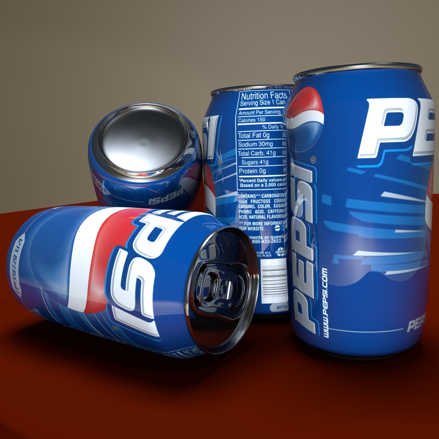 pepsi 3d obj