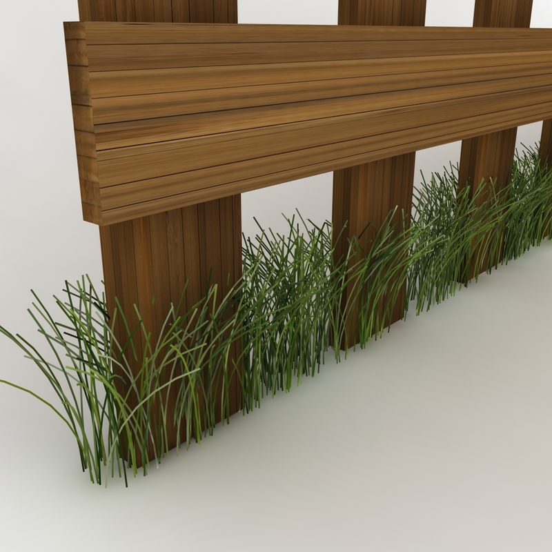 free fence 3d model
