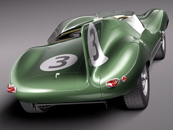 d type d-type longnose 3d model