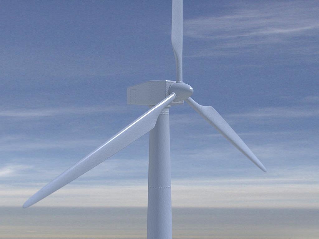 3d model wind windmill