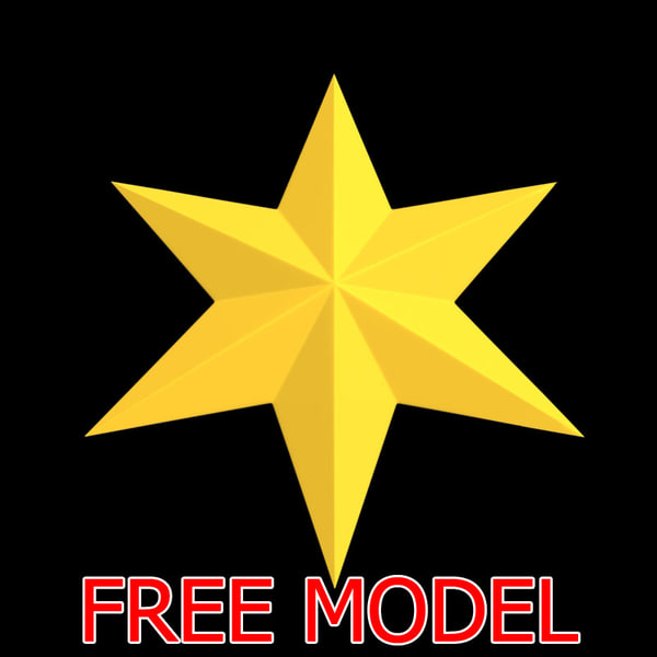 Free 3D Star Models | TurboSquid