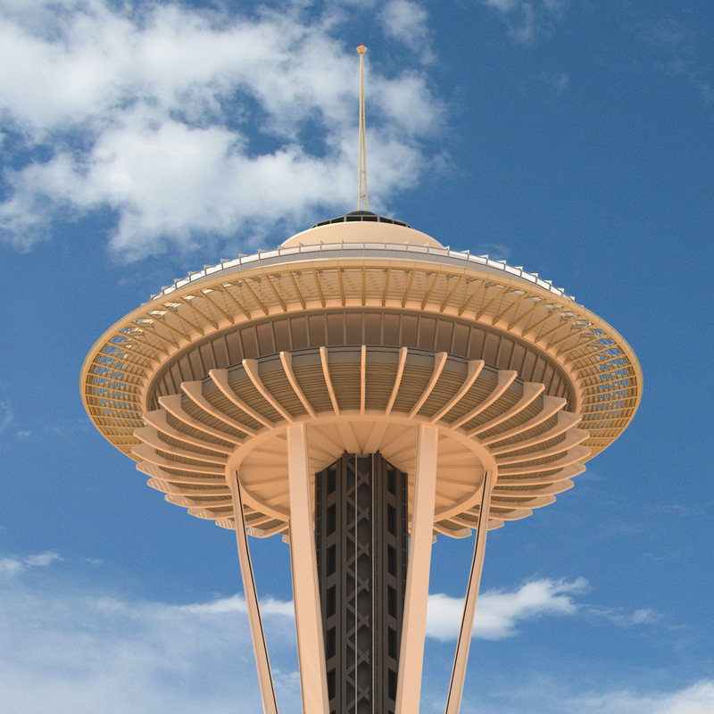 3d space needle