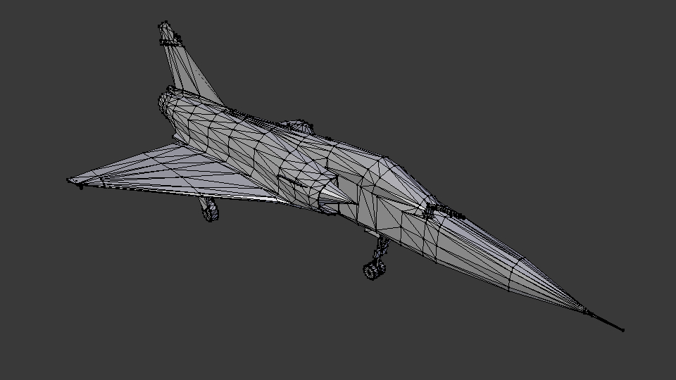 3d model mirage 2000