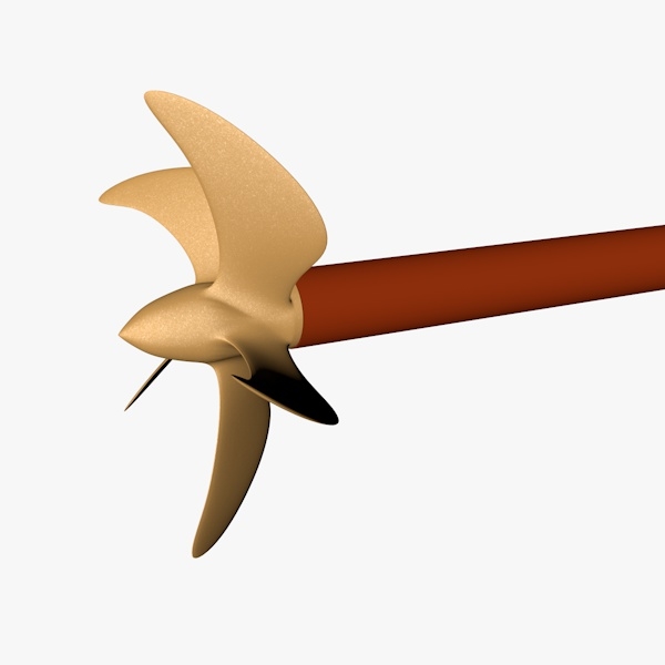3d ship propeller