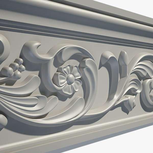 modèle 3D de Moulure Corniche e25 - TurboSquid 623211