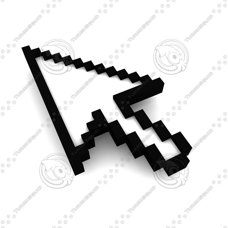 mouse pointer 3d max