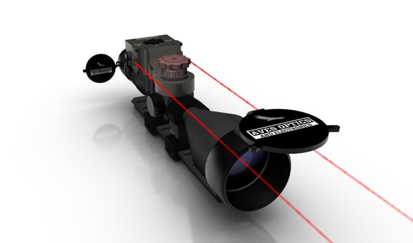 3d model hi-tech modern scope