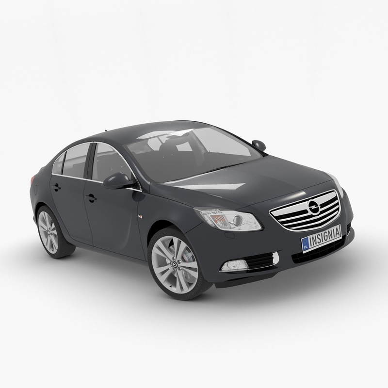 3d opel insignia model