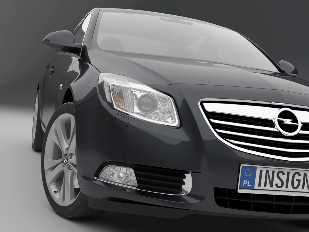3d opel insignia model