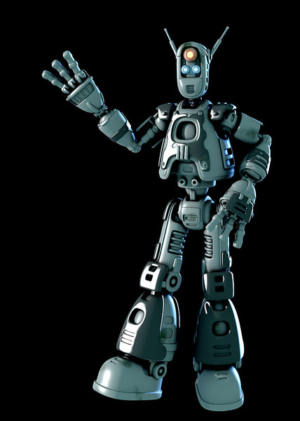 3d model of bio mech