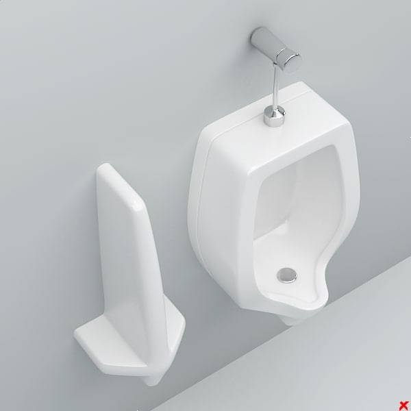 urinal 3d model