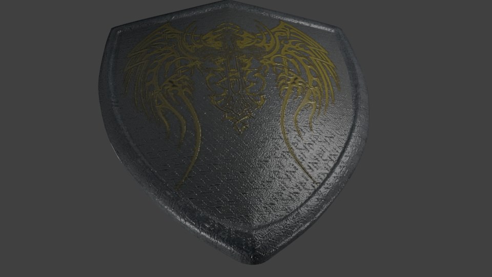 shield cross gold 3ds