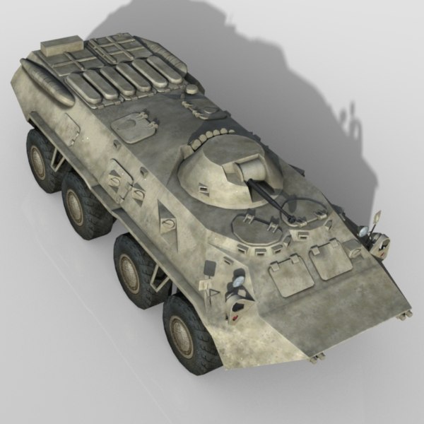 renault military tank 3d model