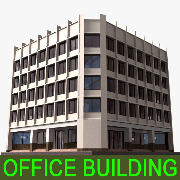 office building 3d model
