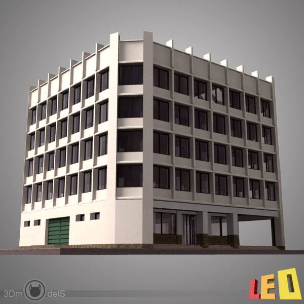 office building 3d model