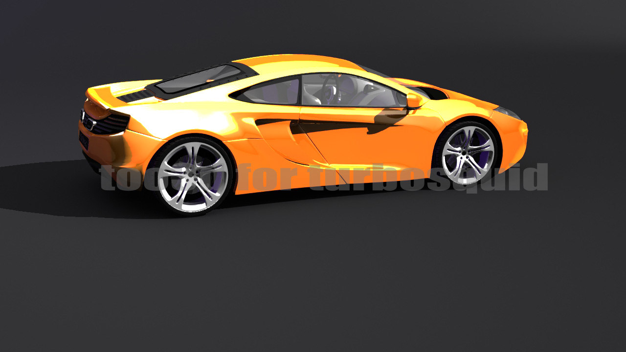 3d mpr mclaren model