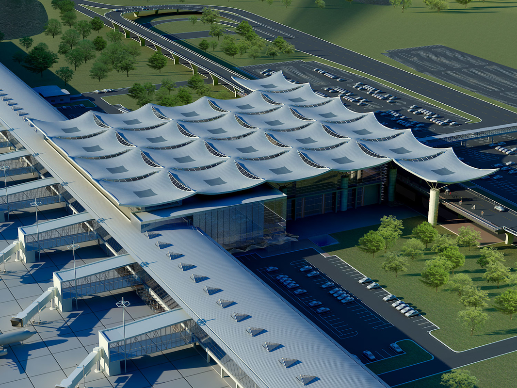 3d model airport