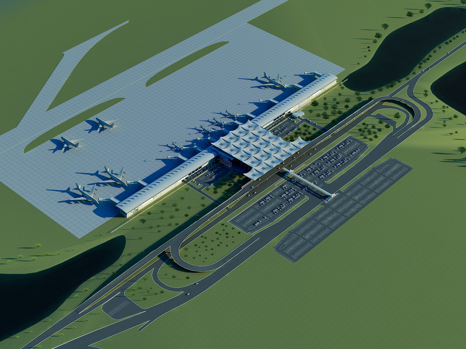 3d model airport