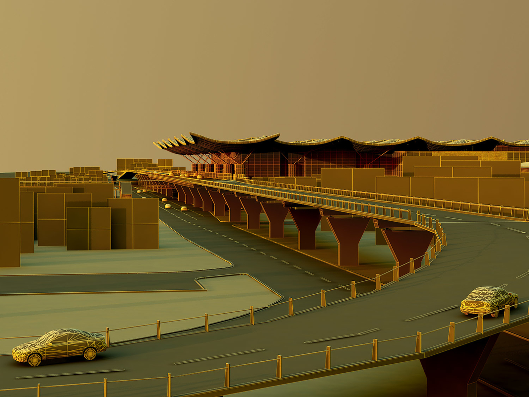 3d model airport