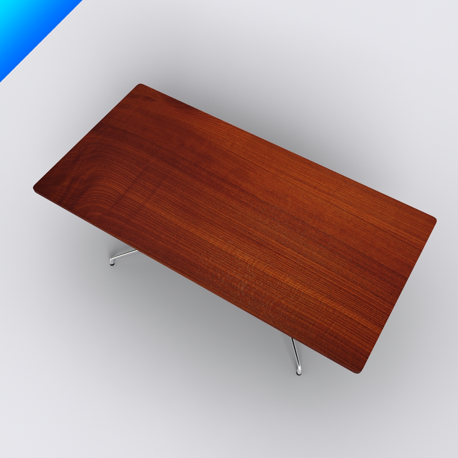 3d charles eames table tops model
