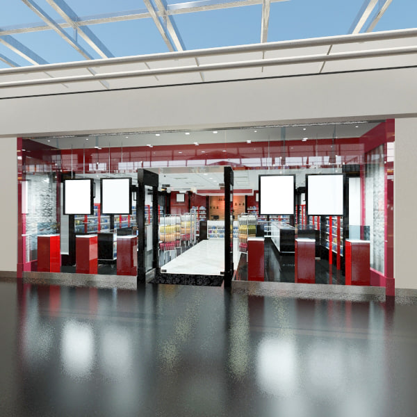 3d model complete retail