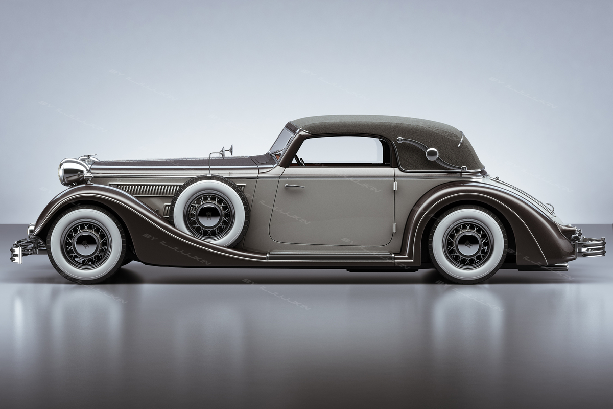3d model horch 853