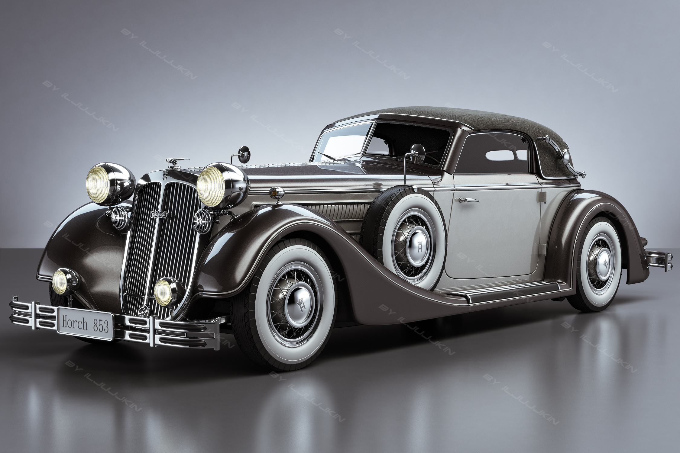 3d model horch 853