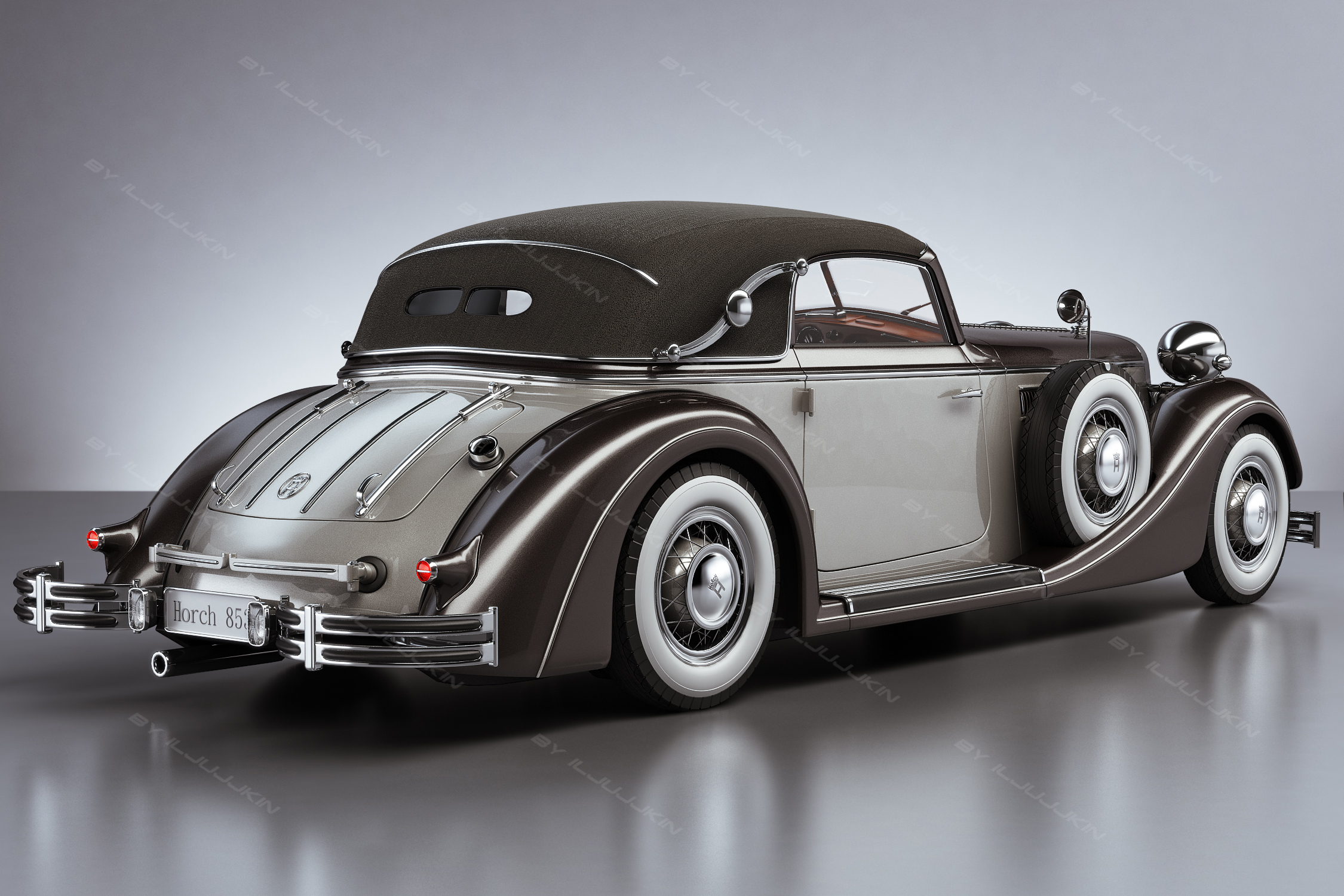 3d model horch 853