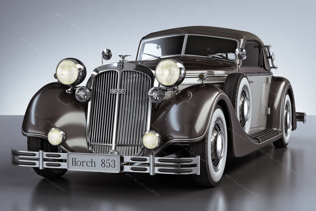 3d model horch 853