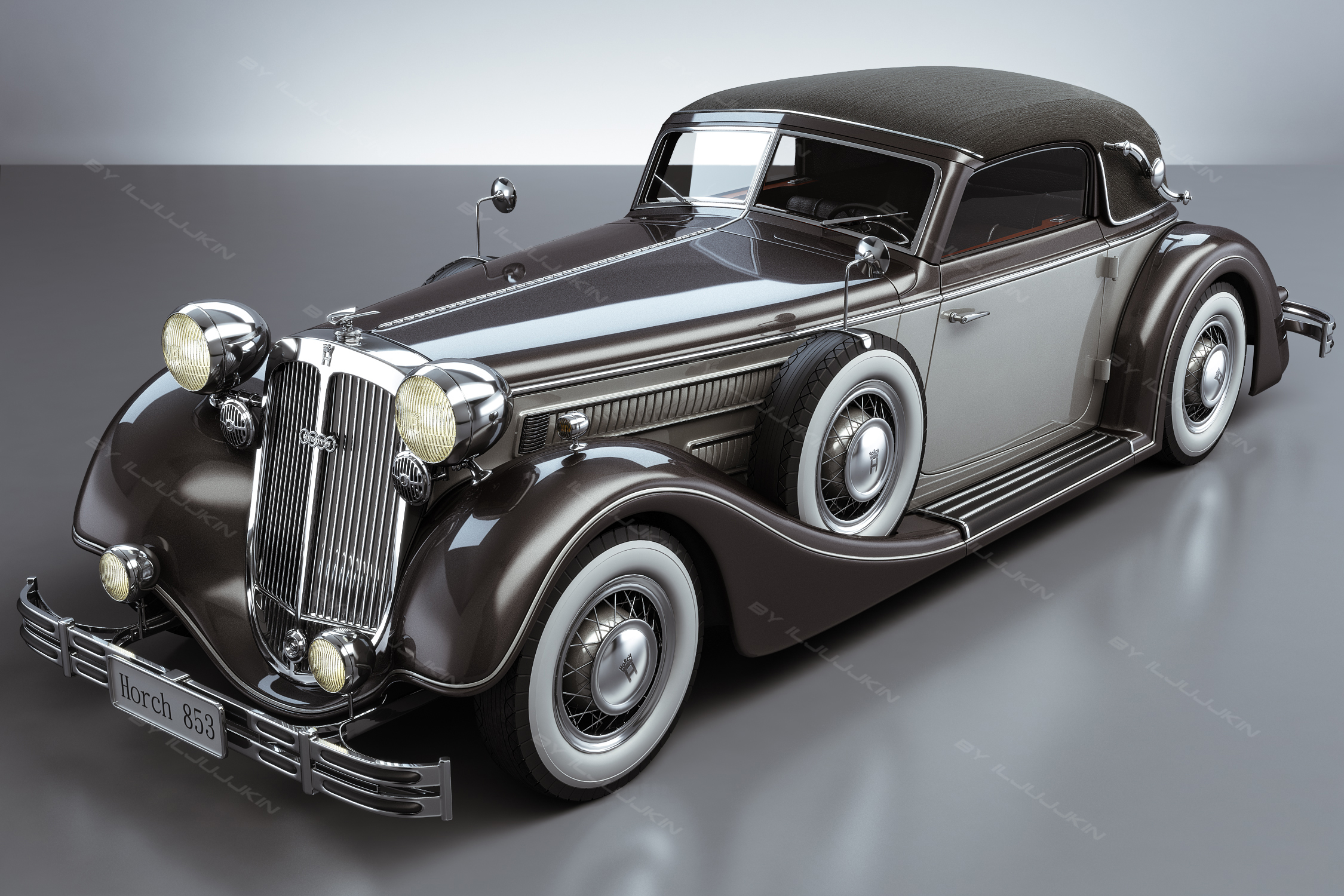 3d model horch 853