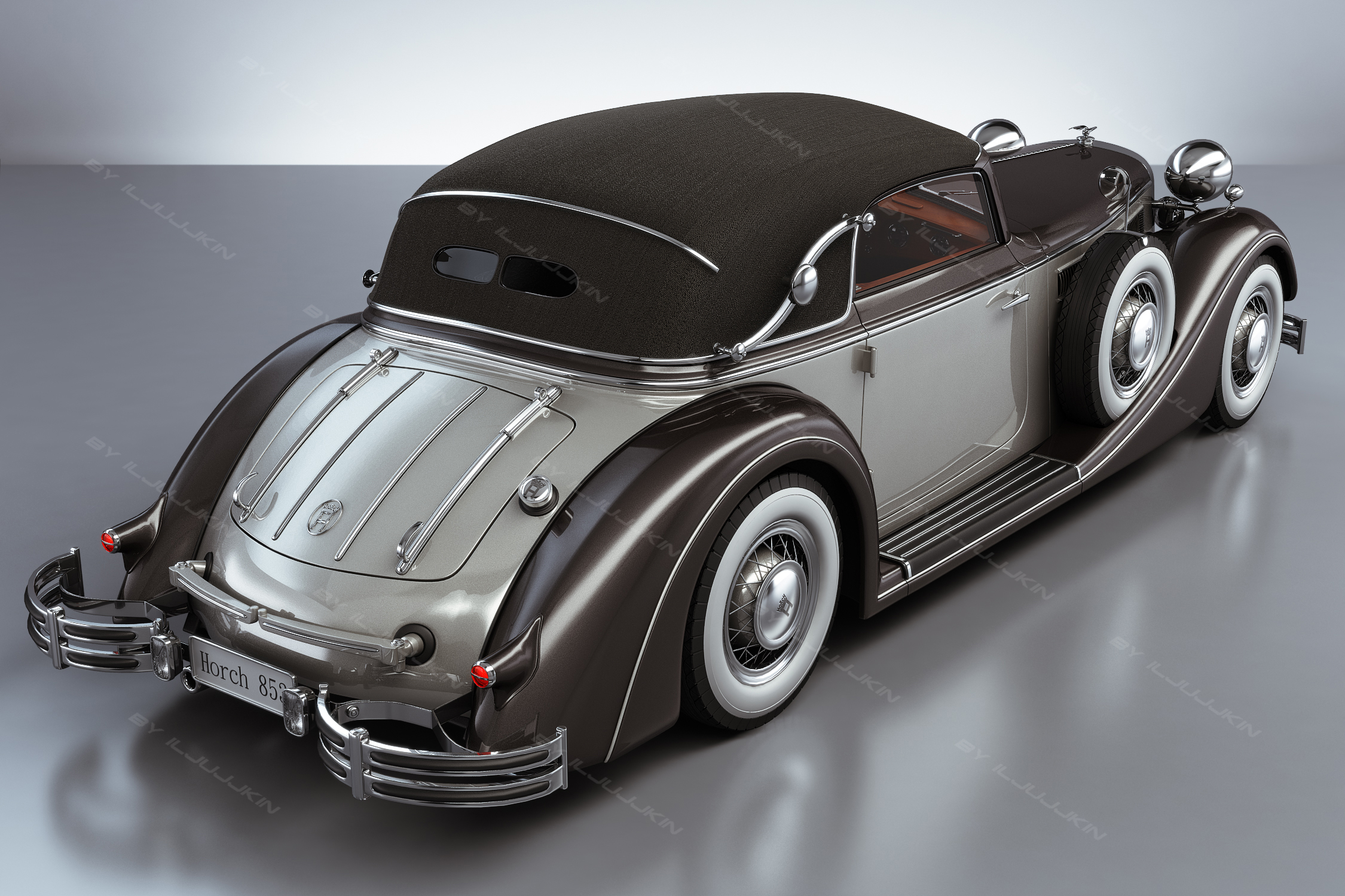 3d model horch 853