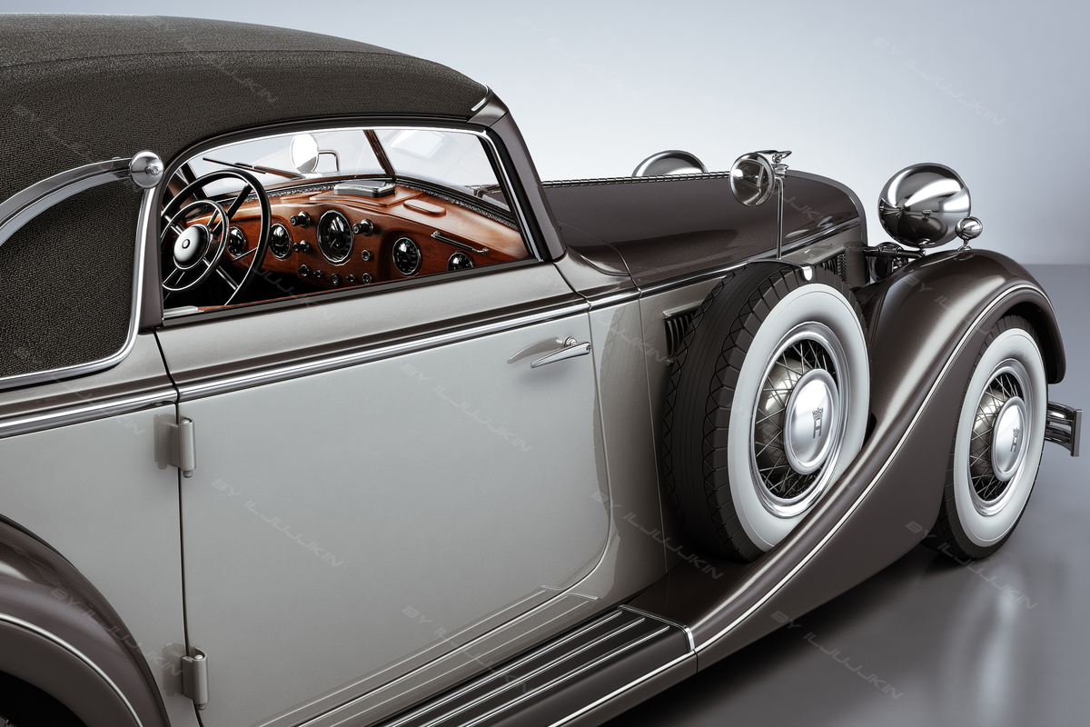 3d model horch 853