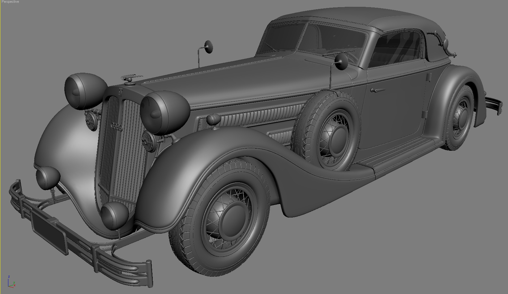 3d model horch 853