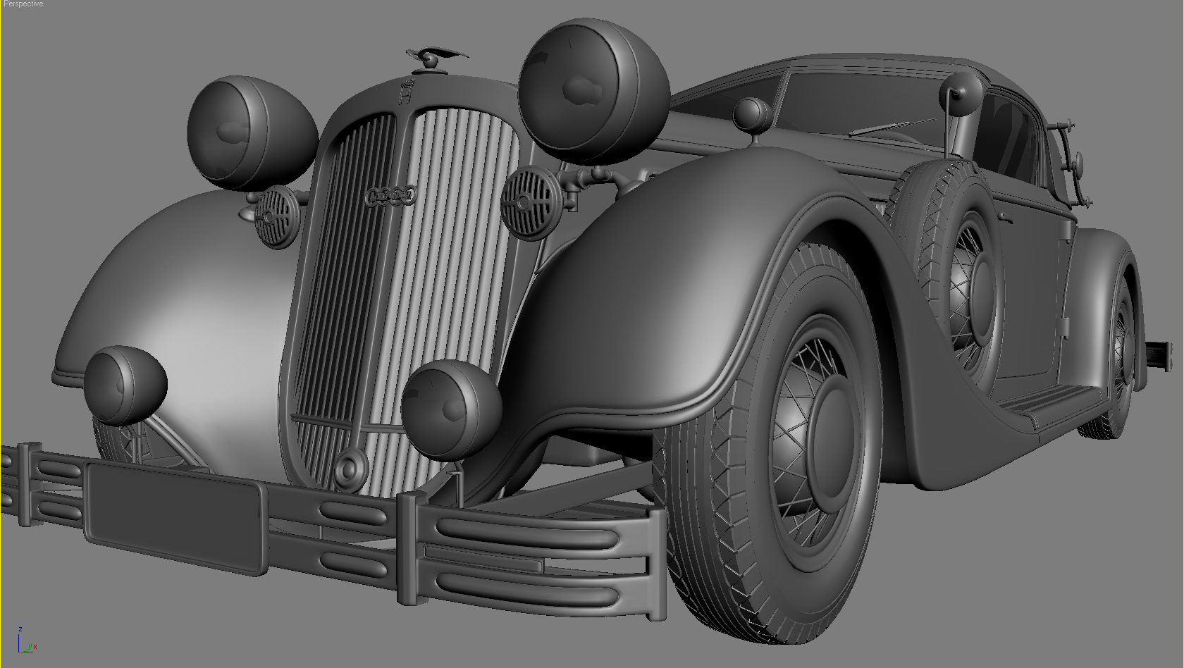 3d model horch 853