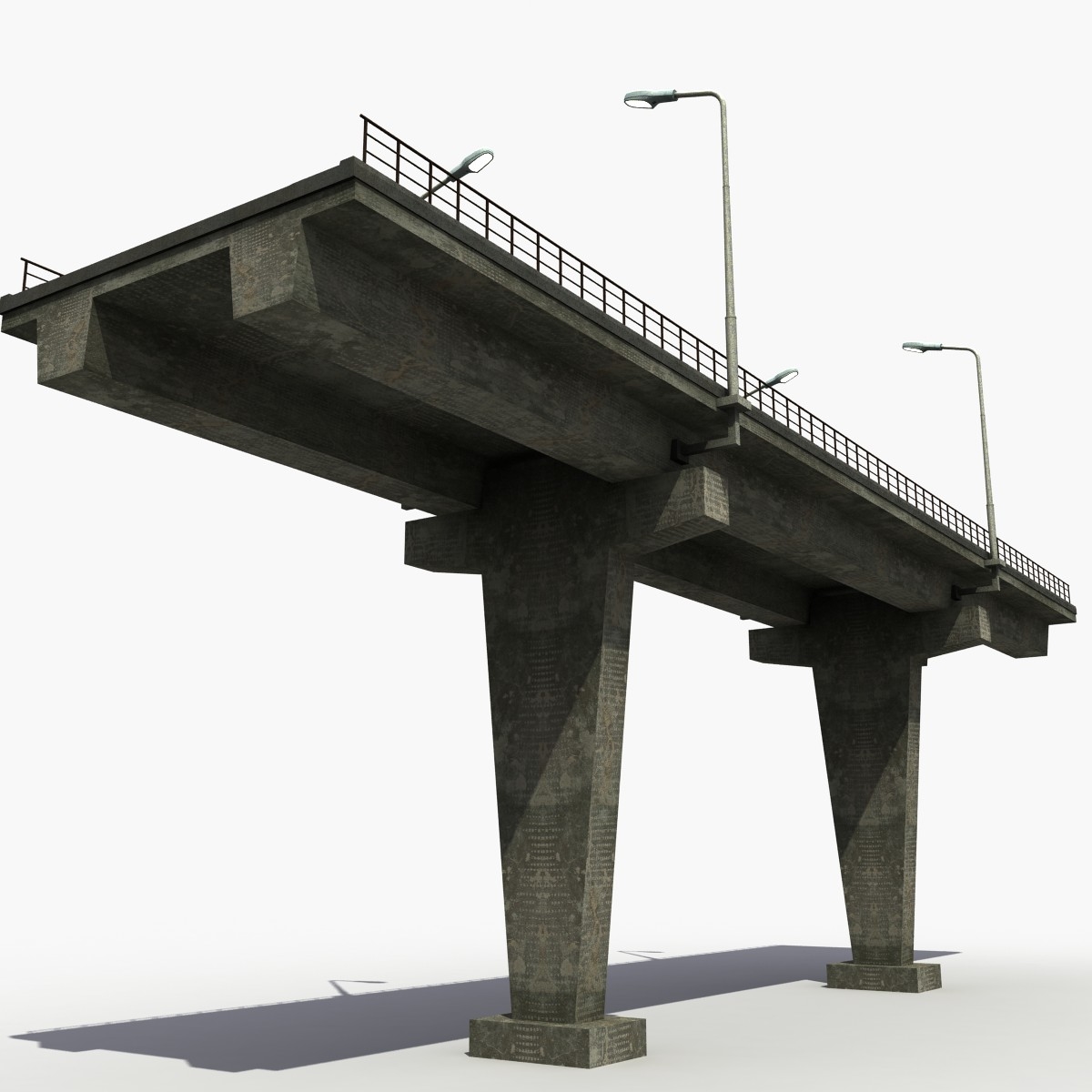 highway bridge 3d model