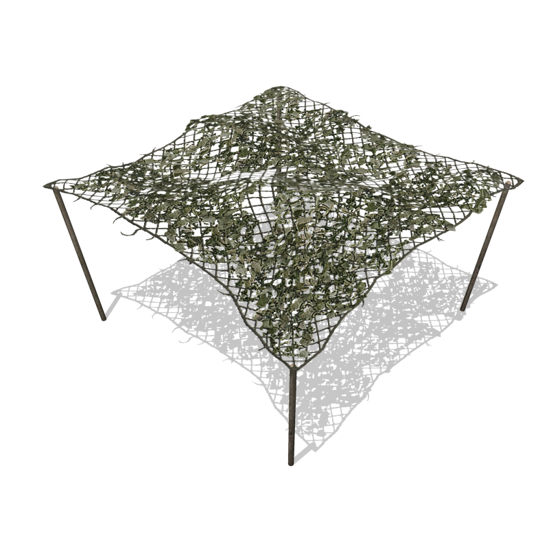 camouflage net 3d max