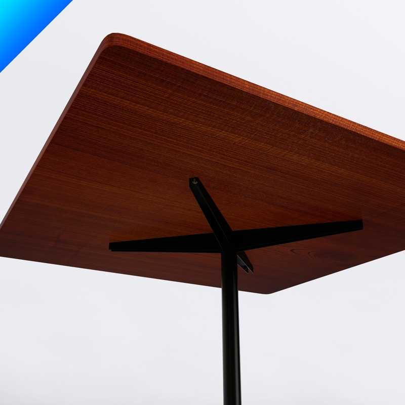 charles eames table 3d 3ds