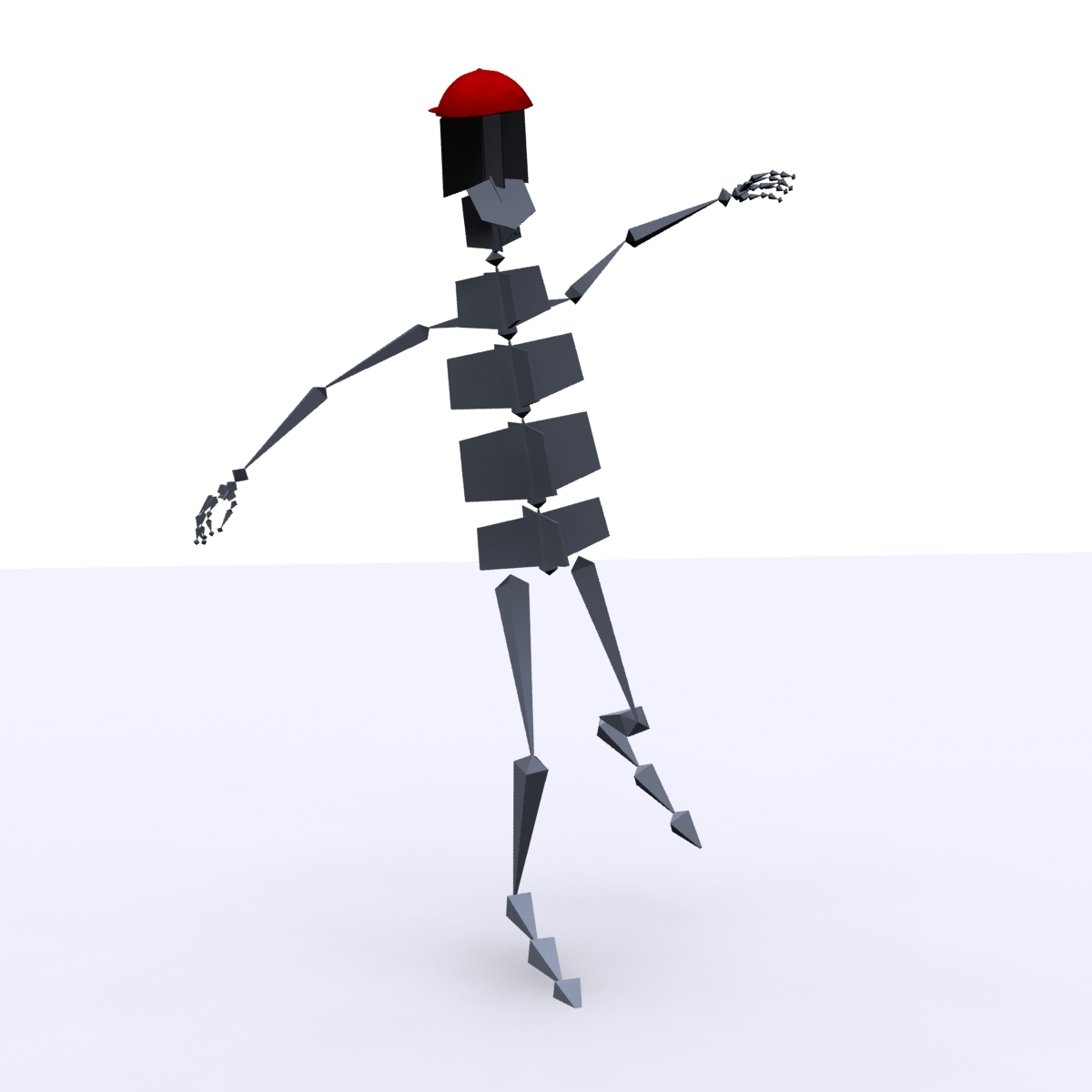bones character 3d max