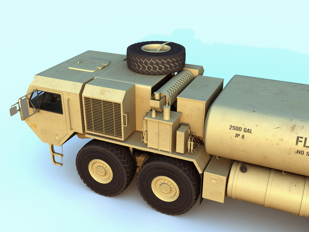 3d model hemtt a4 m978 fuel