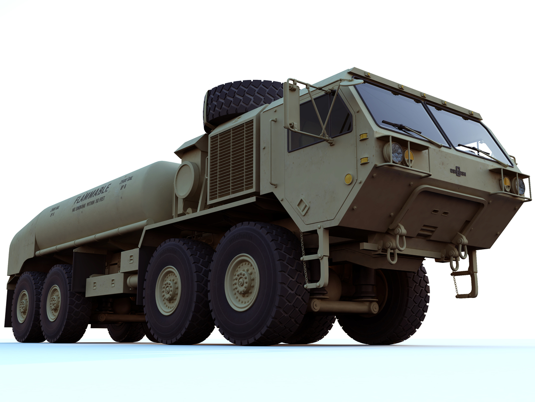3d model hemtt a4 m978 fuel